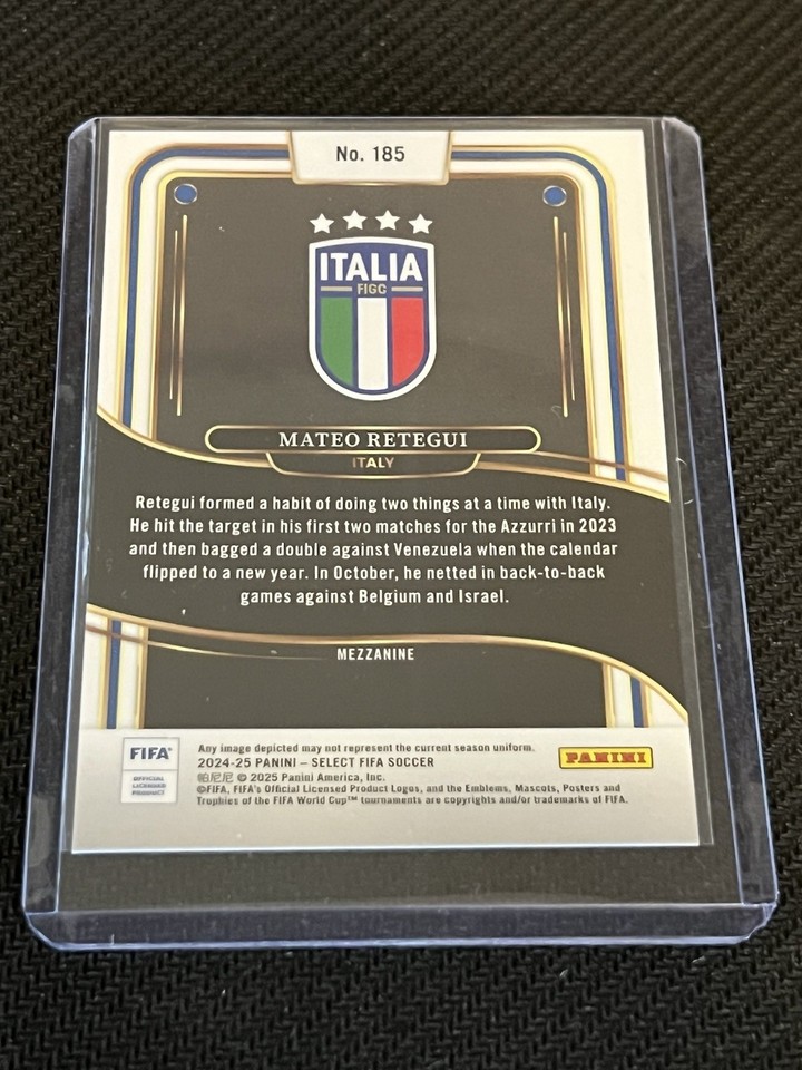 2024-25 Panini Select FIFA Soccer - Mateo Retegui Mezzanine #185 | eBay