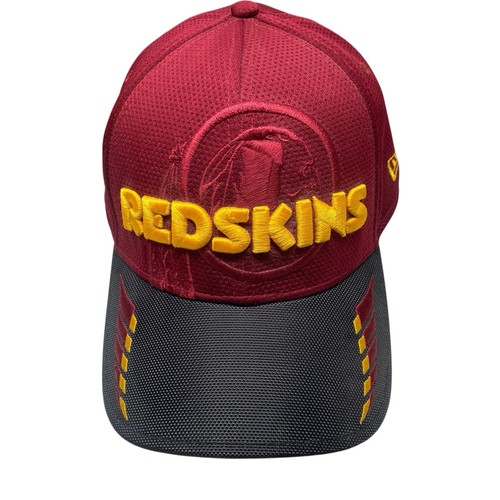 Vintage Washington Redskins Red Yellow NFL 3930 Ball Cap New Era ...