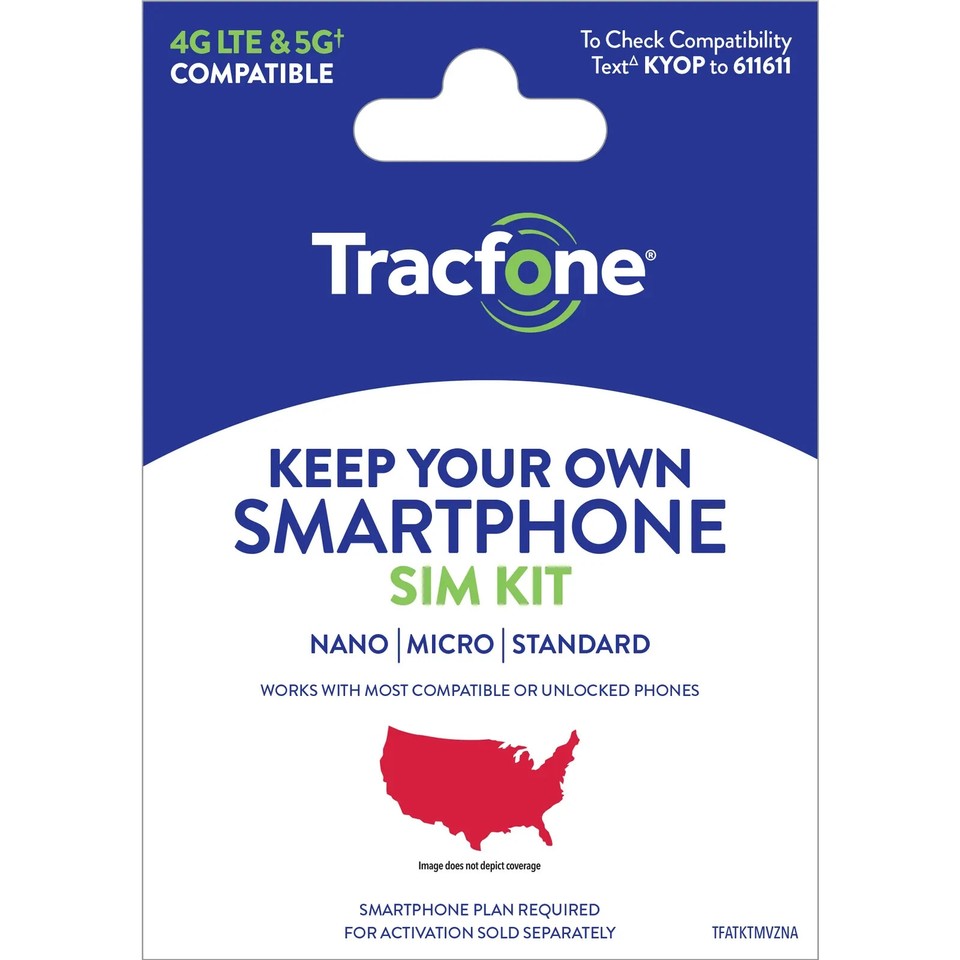 Tracfone Bring Your Own Phone Prepaid SIM Kit | 3-in-1 CDMA Sim Card | eBay