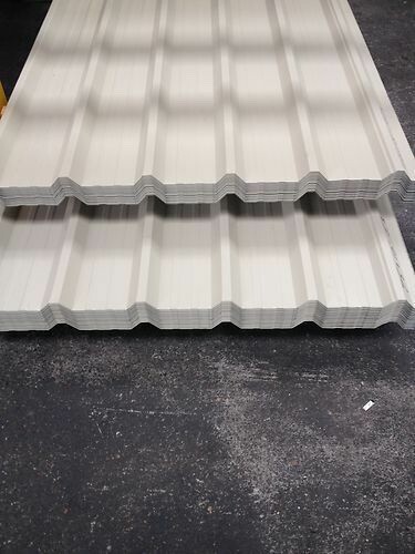 Cheap box profile roofing sheets special offer. 800mm cover, .3mm | eBay UK
