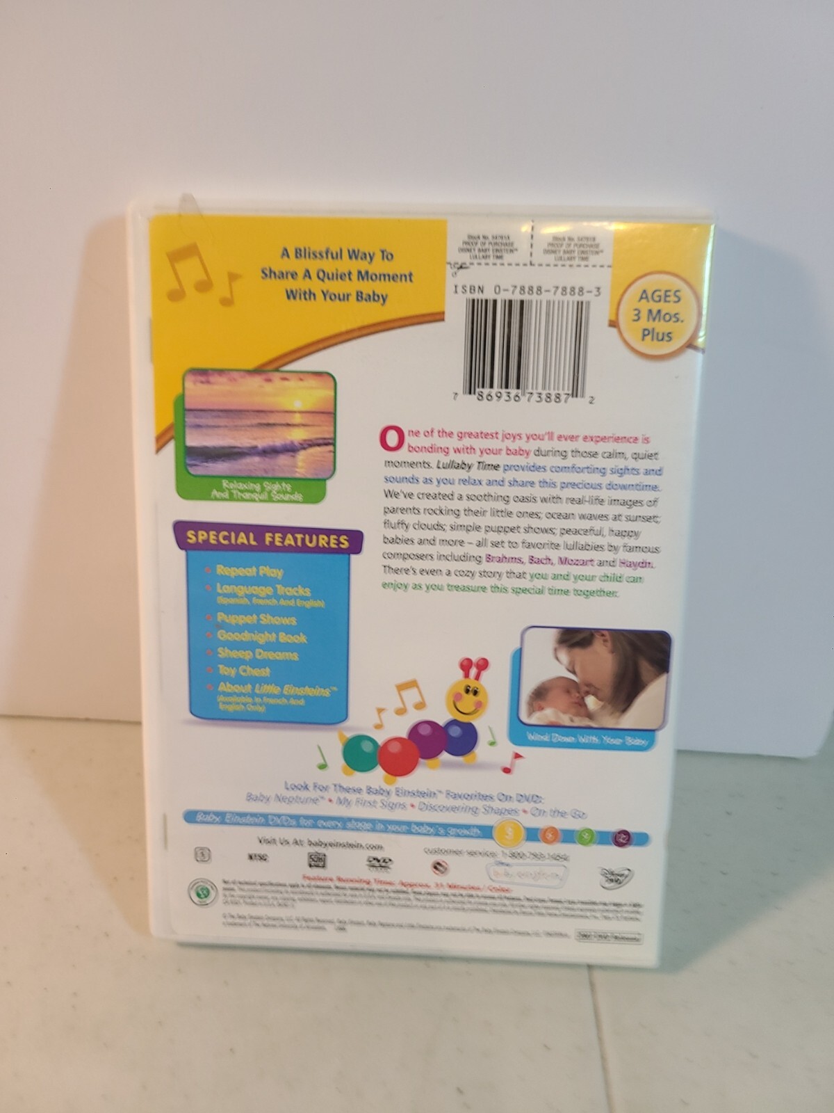 Baby Einstein Lullaby Time Soothing sounds for baby DVD 786936738872 | eBay