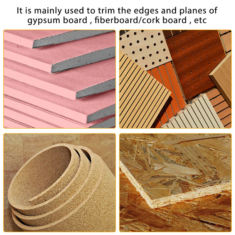 45° Bevel Woodworking Planer ABS Carpenter Cutting Tools for Gypsum ...