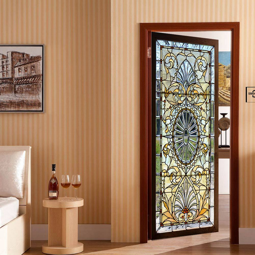Glass Door Sticker Design