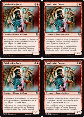 MTG - 4x QUICKSMITH GENIUS - Kaladesh (U) | eBay