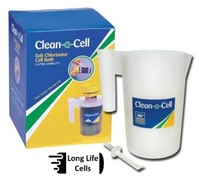Salt Cell Cleaning Kit Clean A Cell Cleaning Jug Chlorinator Cleaner | eBay