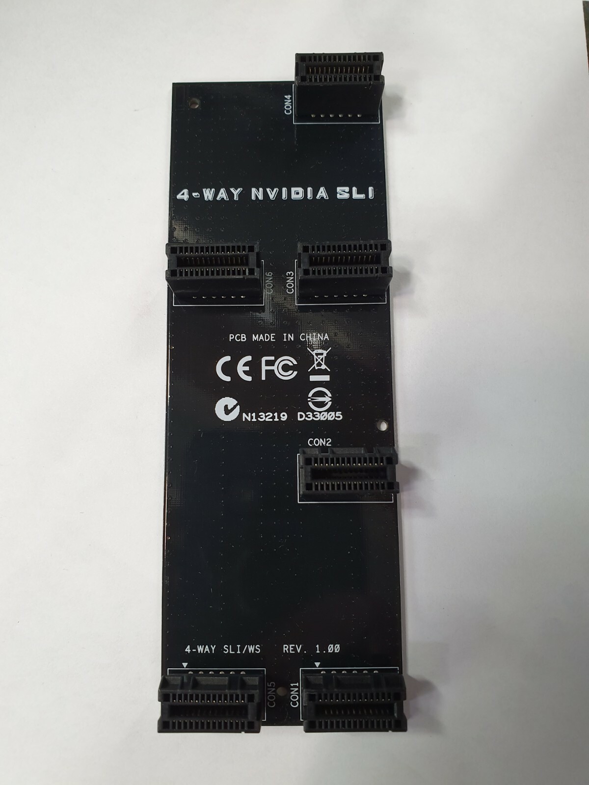 Asus 4 way Nvidia SLI Adaptor | eBay