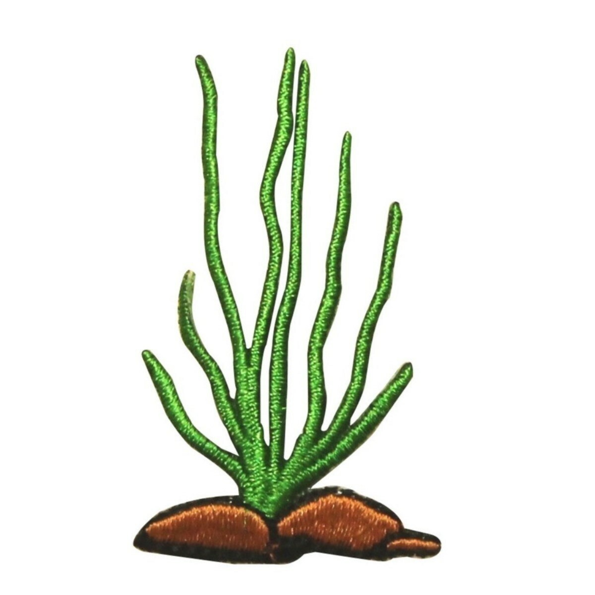 ID 0357 Seaweed Under Water Patch Aquarium Plant Embroidered Iron On id-0357-seaweed-under-water-patch-aquarium-plant-embroidered-iron-on