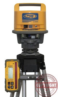 SPECTRA PRECISION LL500 ROTARY LASER LEVEL, TRANSIT, LASERPLANE,TOPCON ...