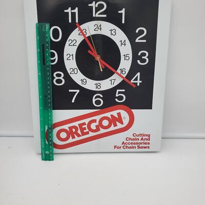 Oregon Chainsaw Clock Sign | eBay