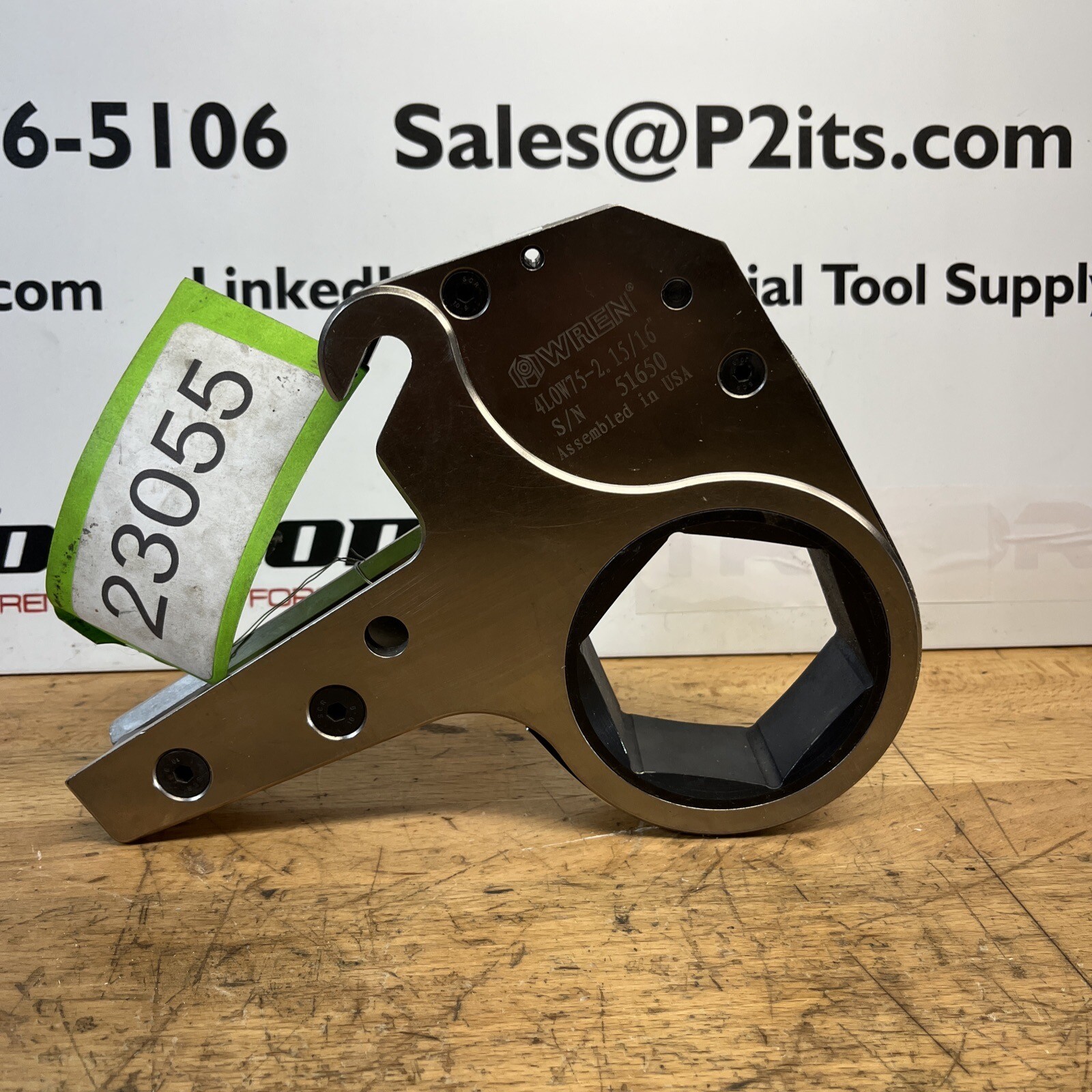 WREN-ATW 4LOW 2-15/16” 75MM Link Hydraulic Torque Wrench Fits XLCT ...