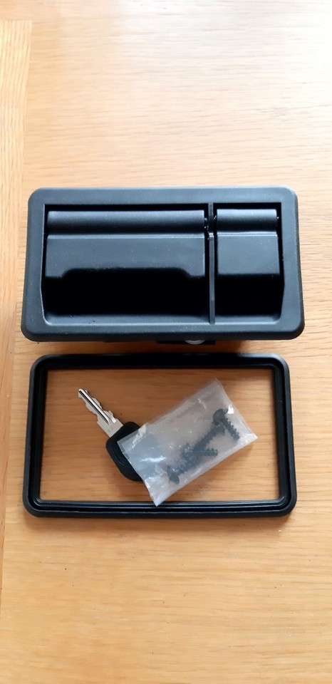 LOCKER DOOR / SIDE FLAP HANDLE (CLOSED HANDLE TYPE) inc. key & barrel ...