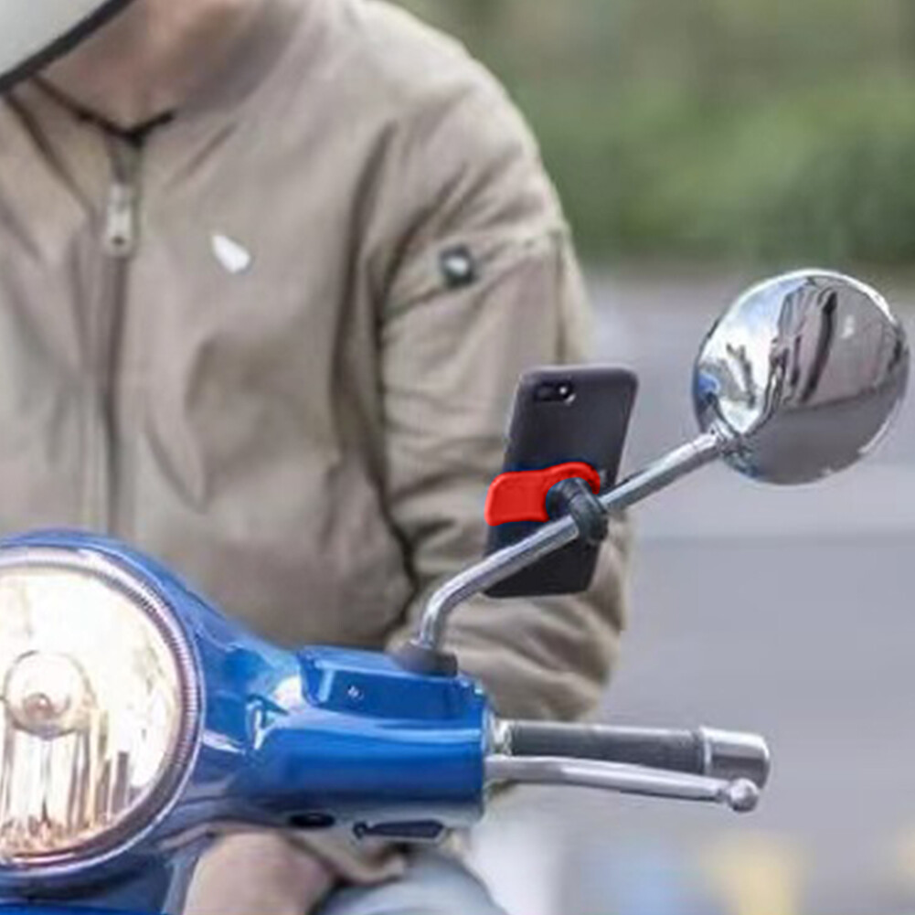 Bike Phone Mount Quick Attach Detach Outdoor Cycling Clamp 360 Degree ...