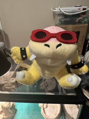 Nintendo Little Buddy Super Mario Bros Roy Koopa Plush Stuffed Toy 6 ...