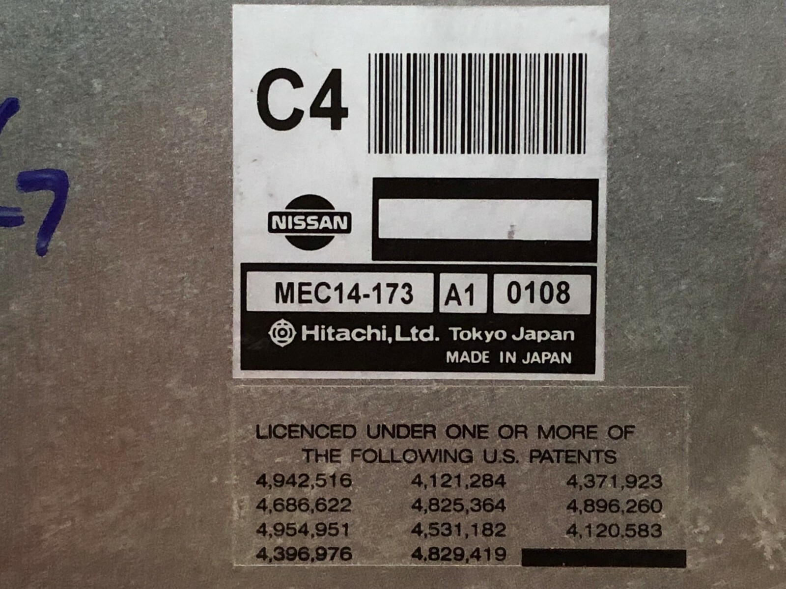 PROGRAMMED KEY PLUG & PLAY 01 INFINITI QX4 PATHFINDER PCM ECU ECM MEC14 ...