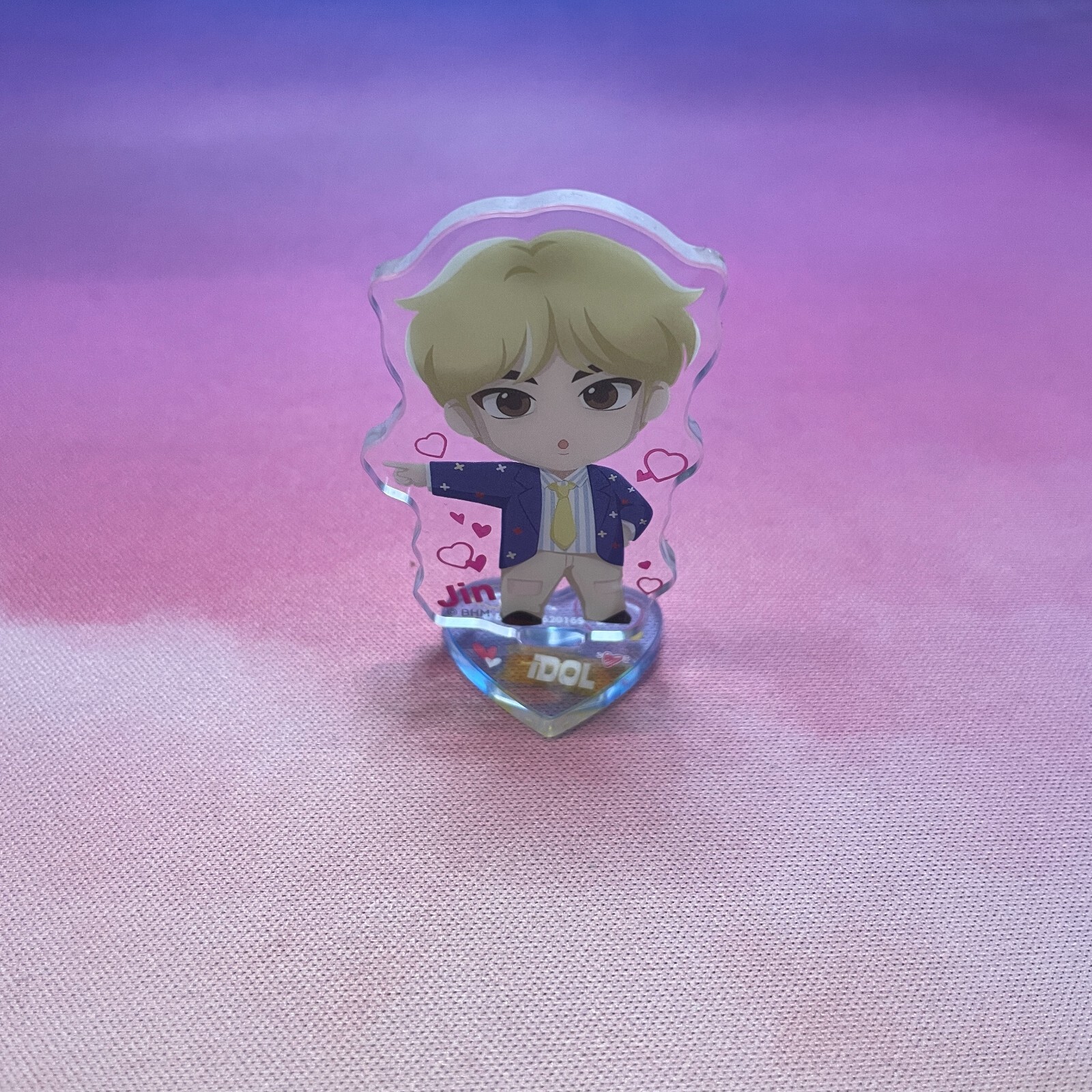 Tiny Tan BTS "IDOL" Clear Acrylic Stand - Jin, RM, Jimin, V, JK | eBay