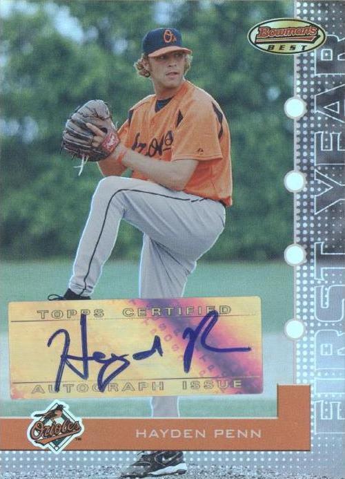 2005 Bowman's Best - Hayden Penn #116 /974 (AU, RC) for sale online | eBay