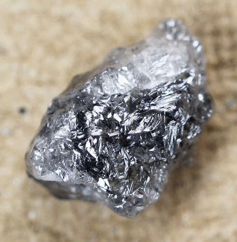 2.18 CT Grey Color Natural Irregular Shape African Loose Rough Diamond ...