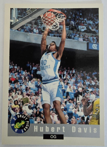 Hubert Davis, 1993 Classic Draft Picks, North Carolina, Card # 22 | eBay