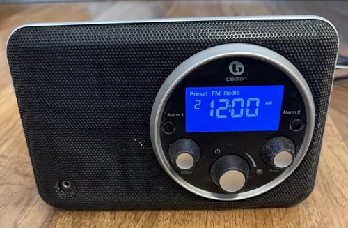 Boston Solo II Radio/Alarm Clock Tested! Works and Sounds Great! See ...