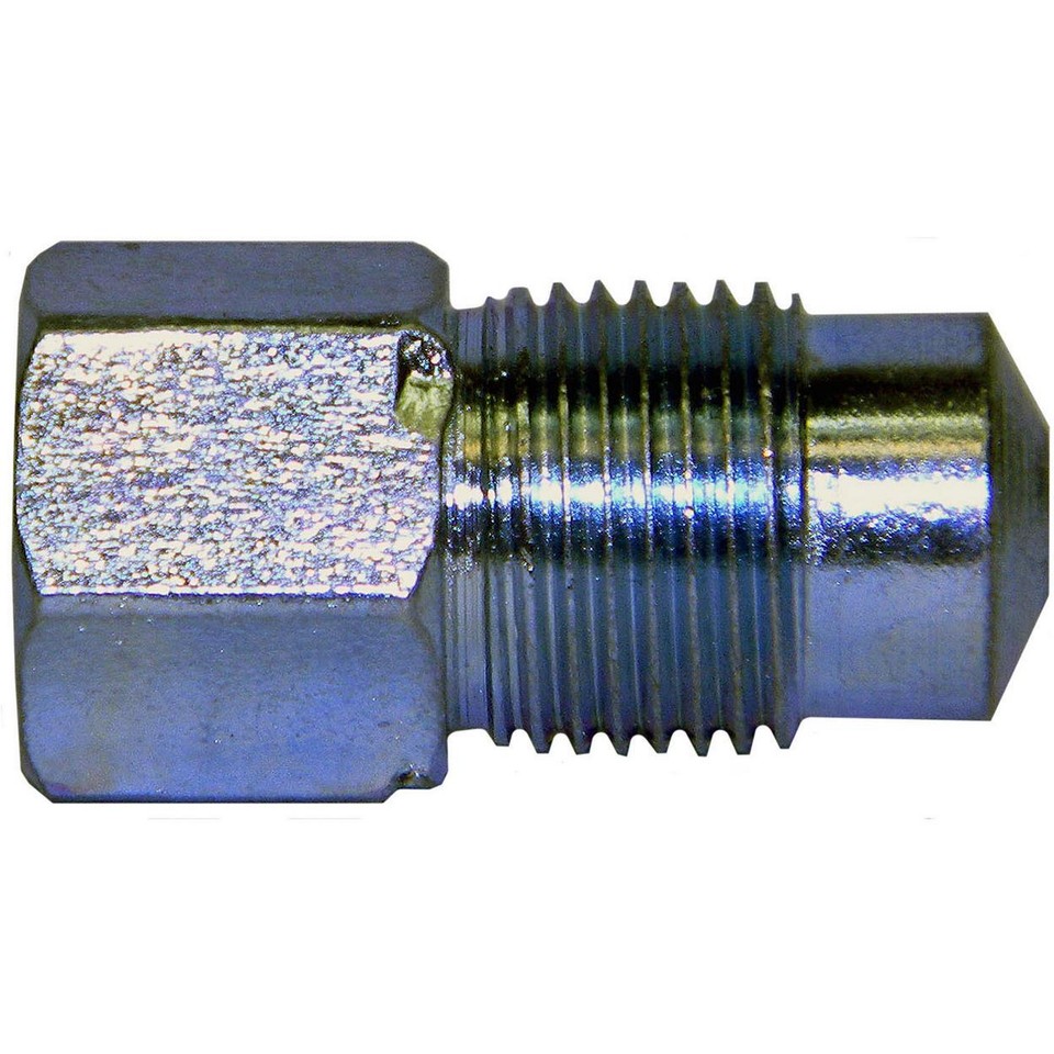 AGS Steel Adapter, Female(3/8-24 Bubble), Male(M12x1.0 Bubble), 10/bag ...