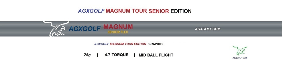 AGXGOLF MENS RIGHT HAND SENIOR MAGNUM XS 3, 4 & 5 HYBRID IRON SET: ANY ...