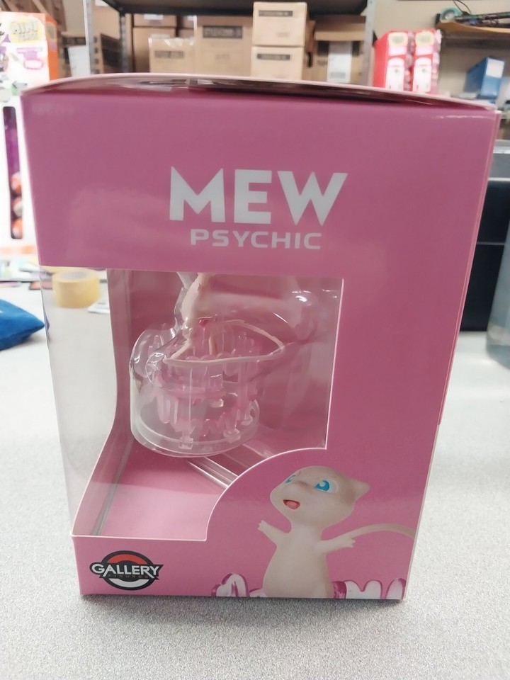 MEW Pokémon Center Gallery Figure Psychic 2017 NEW Factory Sealed | eBay