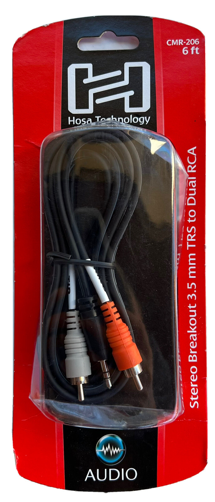 Hosa Cable CMR206 Stereo 1/8 Inch to Dual RCA Adapter Cable - 6 Foot | eBay