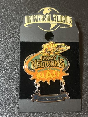 Universal Studios Jimmy Neutron's Nicktoon Blast Grand Opening 2003 Pin ...