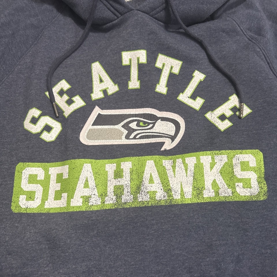 Seattle Seahawks NFL Team Apparel Pullover Hoodie Sweatshirt Men’s 2XL ...