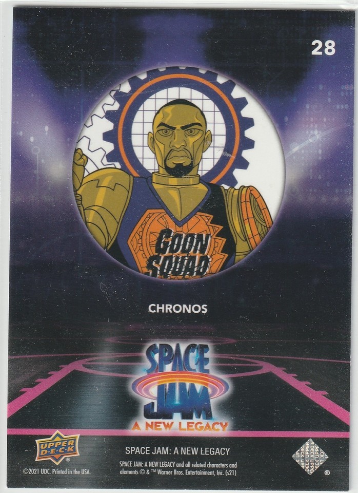 2021 Space Jam A New Legacy Blue #28 Chronos | eBay