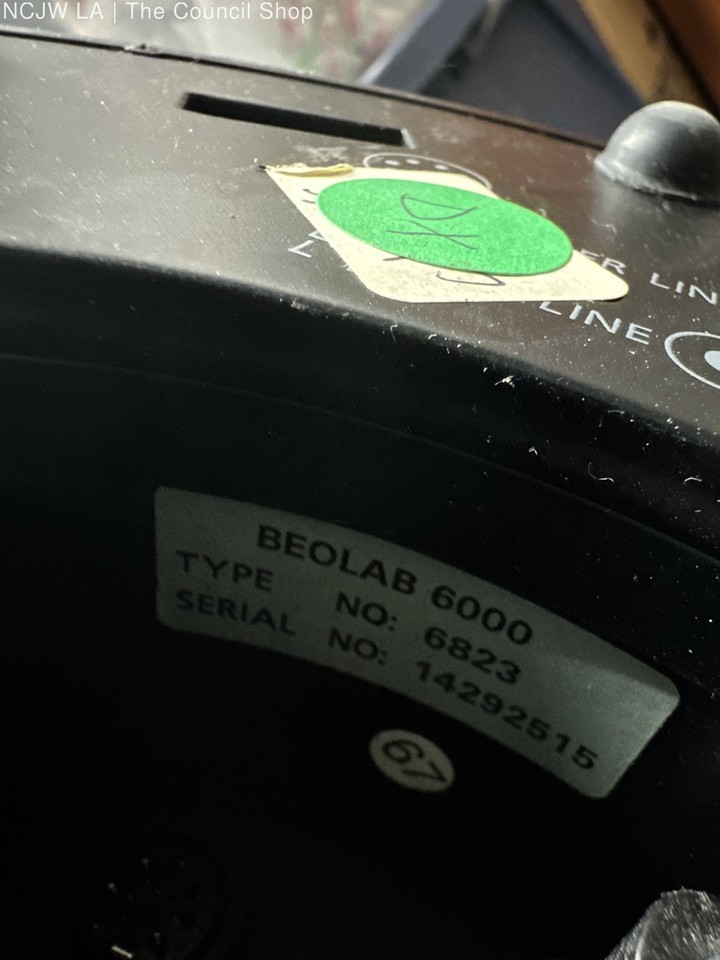 BANG & OLUFSEN'S Beosound 9000 CD Player with Stand and Beolab 6000 ...