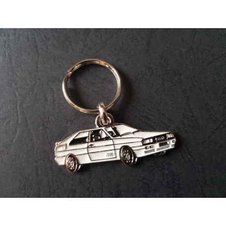 Audi Quattro Profile Keychain, UR-Quattro (White) | eBay Australia