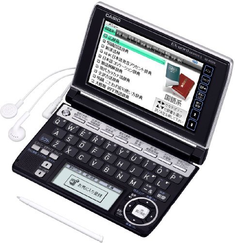 CASIO Ex-word electronic dictionary XD-A6500BK black multi-dictionary ...