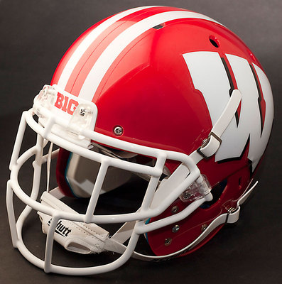 WISCONSIN BADGERS Football Helmet | eBay