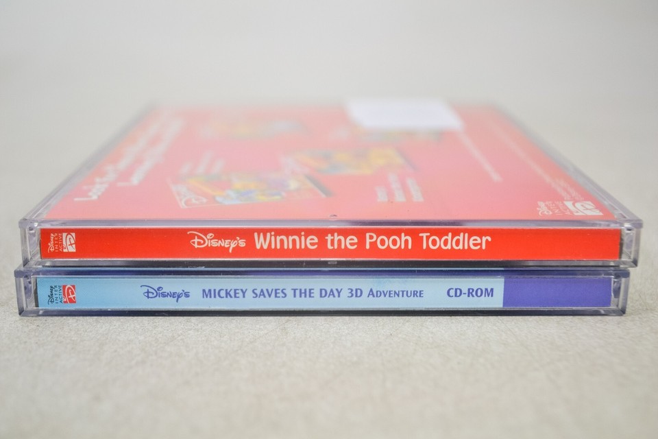 Disney Learning Toddler Games - Mickey Mouse Winnie the Pooh - PC ...