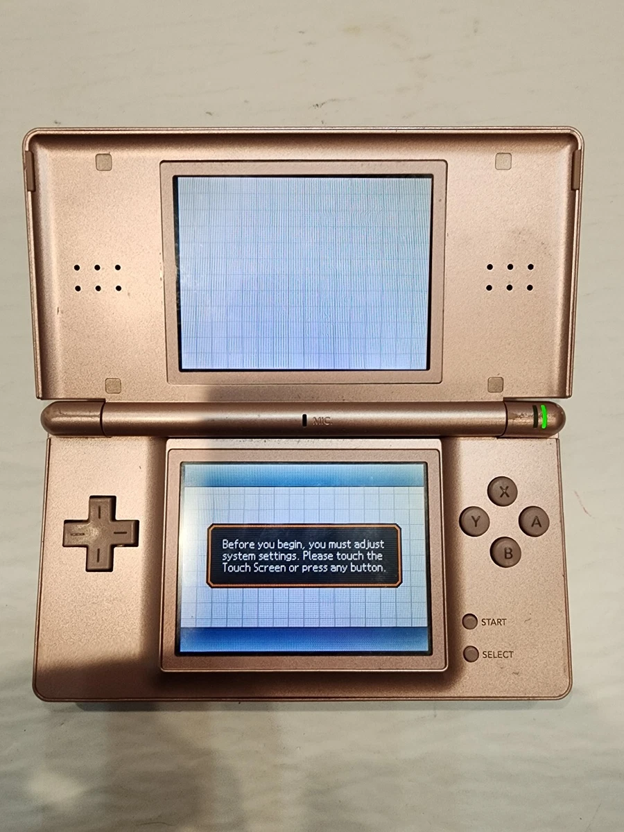 Nintendo Ds Lite Metallic Rose