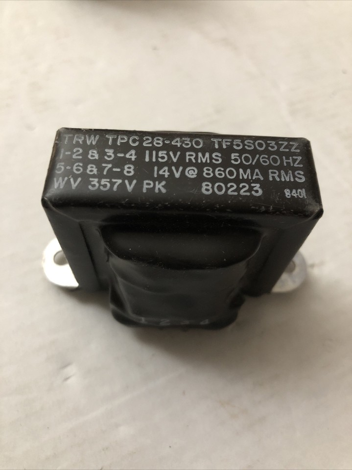 New Lot 5 TRW TPC 28-430 TF5S03ZZ L TRANSFORMER FILTER 115V,CS | eBay