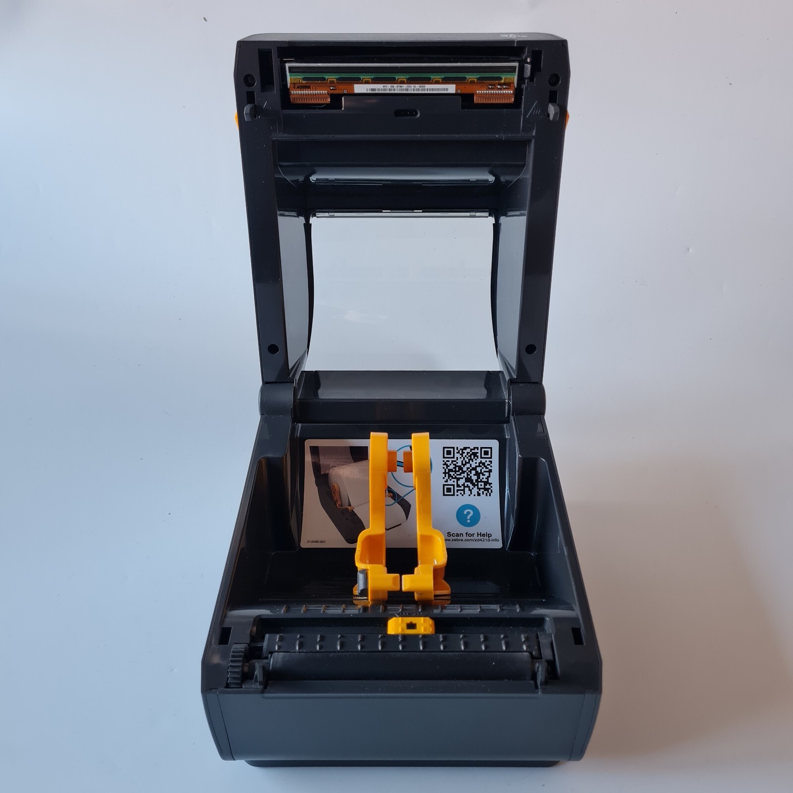 Zebra ZD421 Direct Thermal Label Printer 203dpi Bluetooth with PSU ...