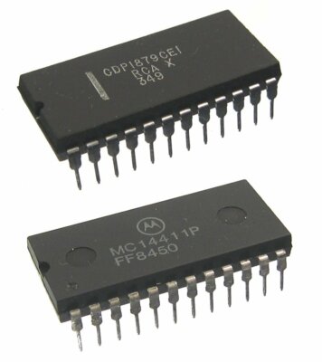 Peripheral ICs Real-Time Clock CDP1879 Bit Rate Generator MC14411 | eBay