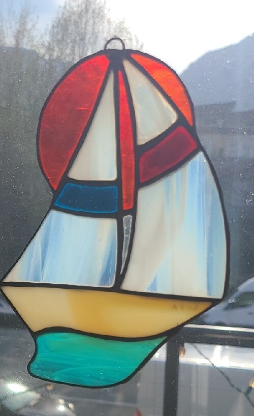Sailboat Stained Glass Patterns