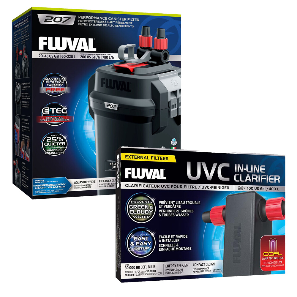 FLUVAL 107 207 307 407 FX2 FX4 FX6 EXTERNAL POWER FILTER + MEDIA And ...