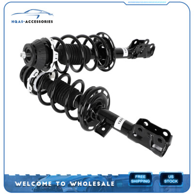 Pair For 2006-2008 Honda Fit Front Complete Struts & Shocks Coil Spring ...