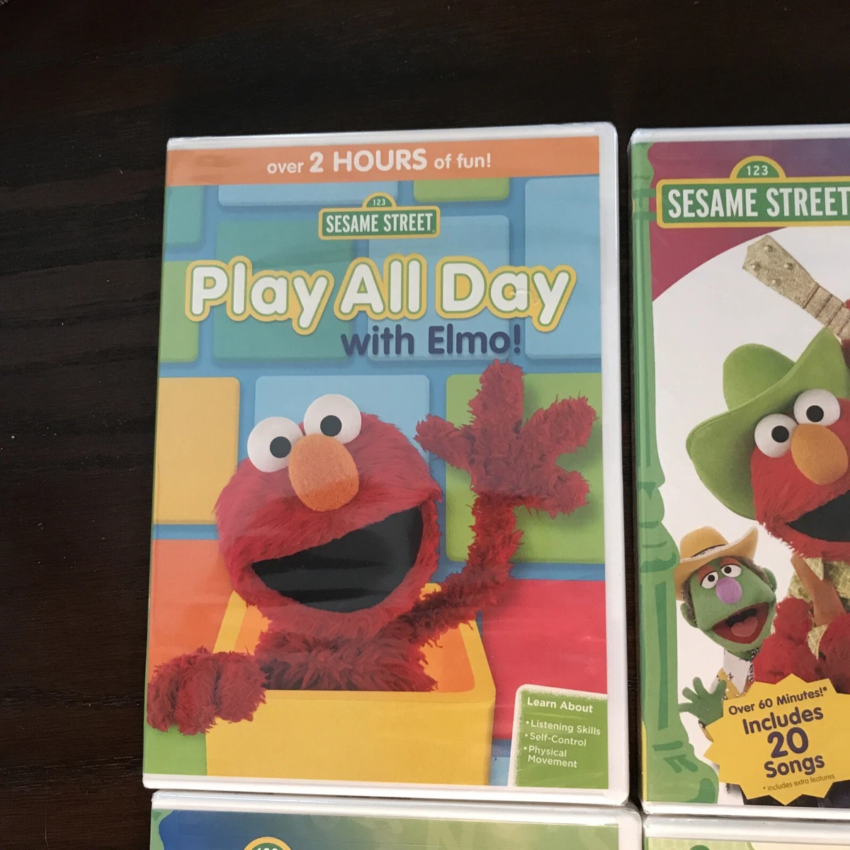 Elmo Dvd Lot 18
