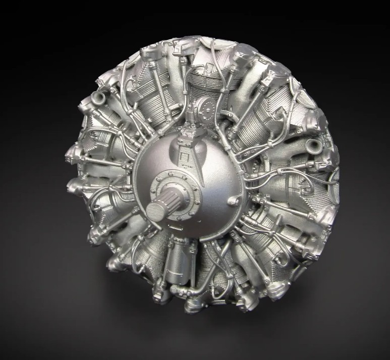 Metallic Details MDR3256 1:32 Wright Cyclone R-1820 Late 3D Engine ...