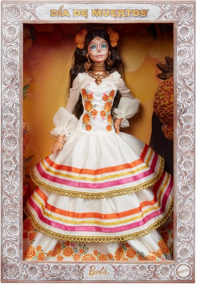 Mattel 2025 Barbie Dia De Muertos *Day of the Dead *BARBIE & KEN Dolls ...