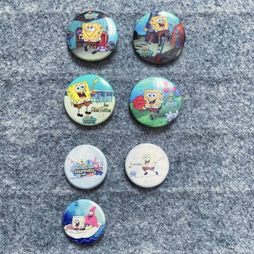 Sponge Bob Badge 7 Piece Set | eBay