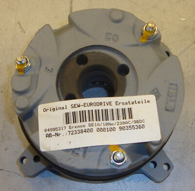 💰 SEW-EURODRIVE Bremse BE1A/10Nm/230AC/96DC | eBay