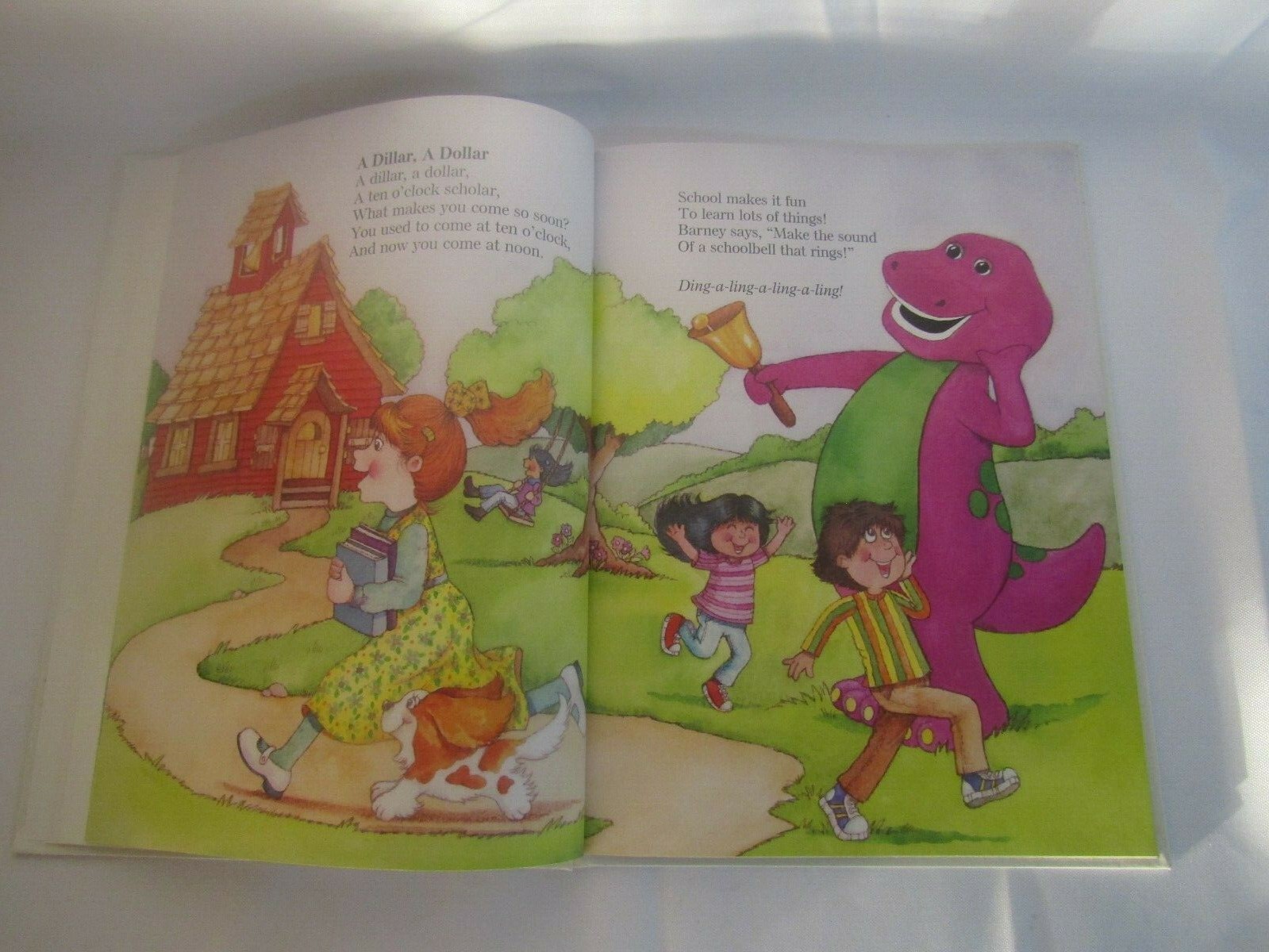 Vol 1 & 2 VTG Barney’s Favorite Mother Goose Rhymes HC | eBay