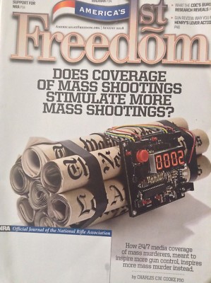 1st Freedom Magazine Mass Shooting Coverage August 2018 120818nonrh | eBay