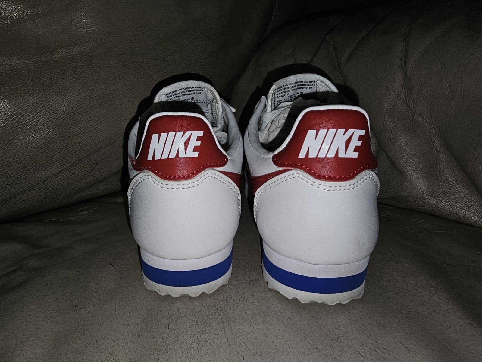 Nike Classic Cortez Forrest Gump Shoes Size 6.5 Womens - Gem